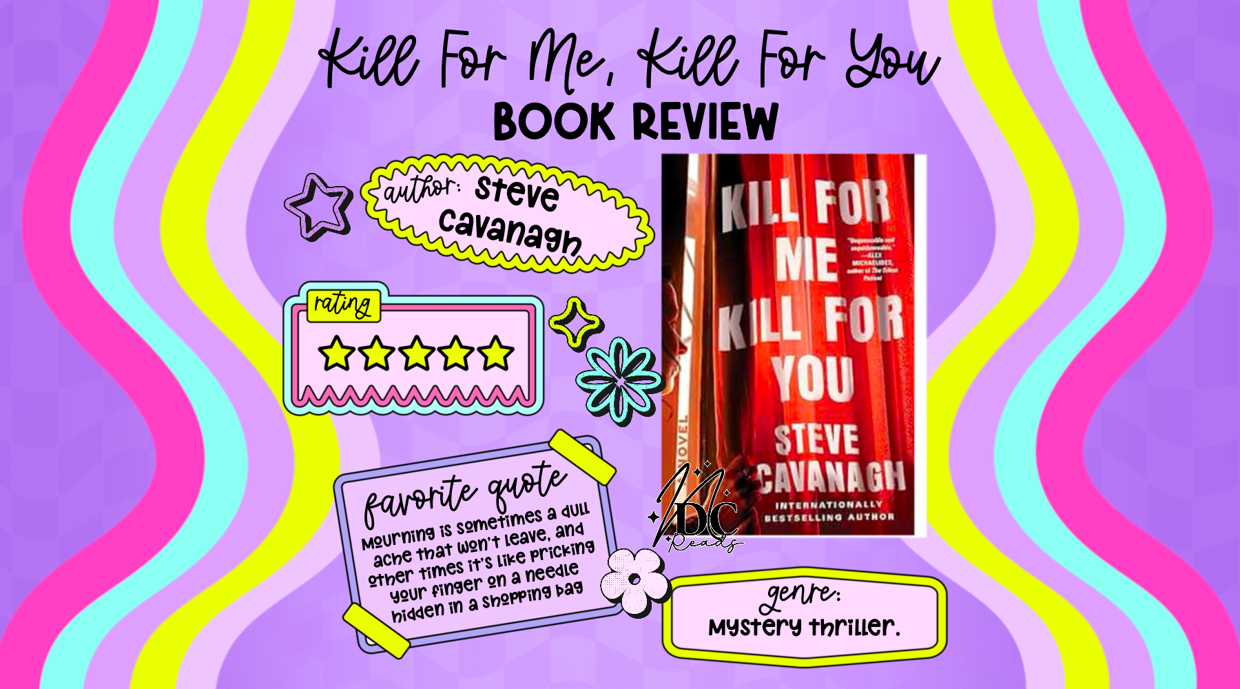Book Review: Kill for Me, Kill for You by Steve Cavanagh – Neace Design ...