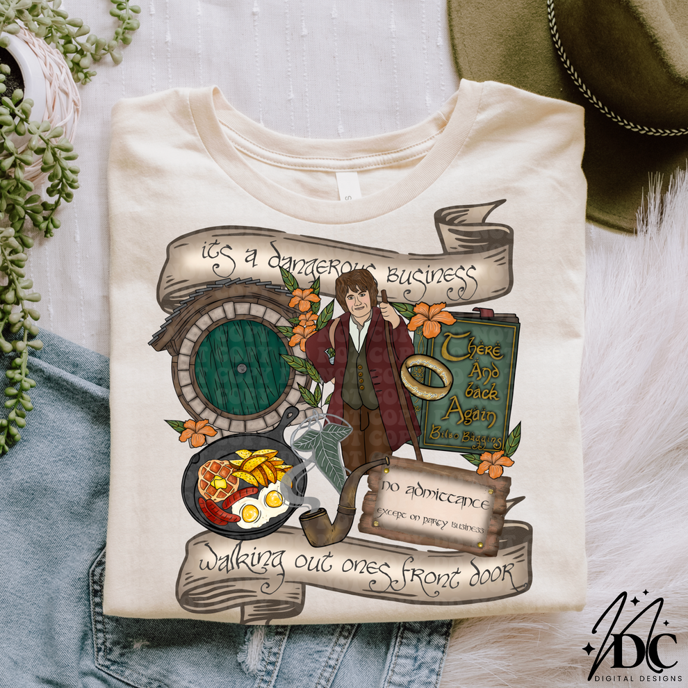 The Hobbit Digital PNG – Neace Design Co. Digital Designs