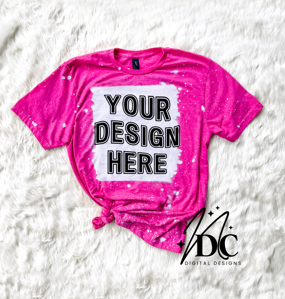 Gildan Heather Heliconia Bleached Mockup Digital Download – Neace ...