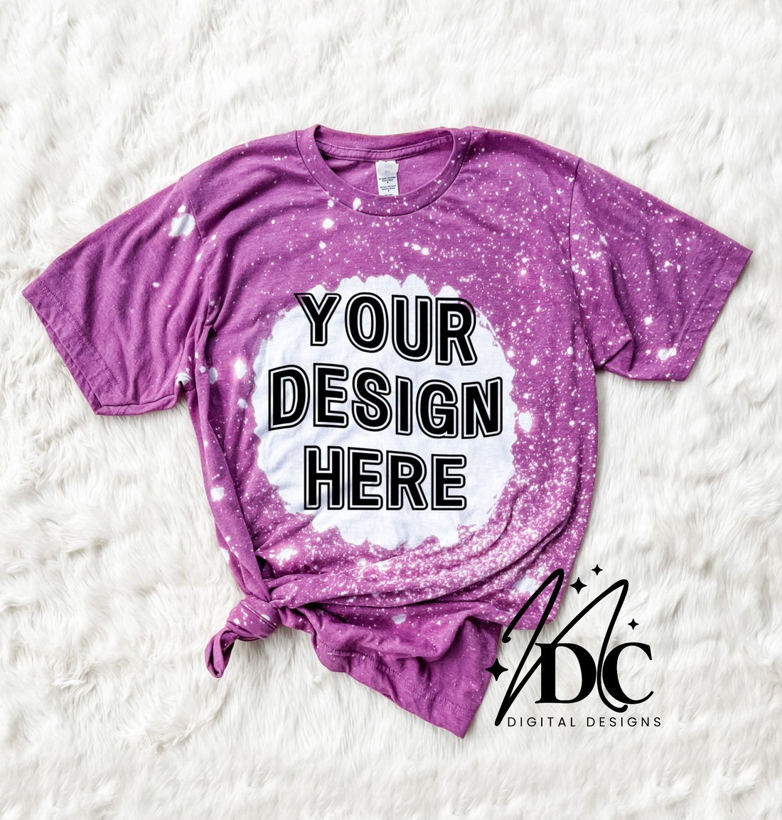 Tultex Heather Cassis Acid Wash Bleached Mockup Digital Download ...